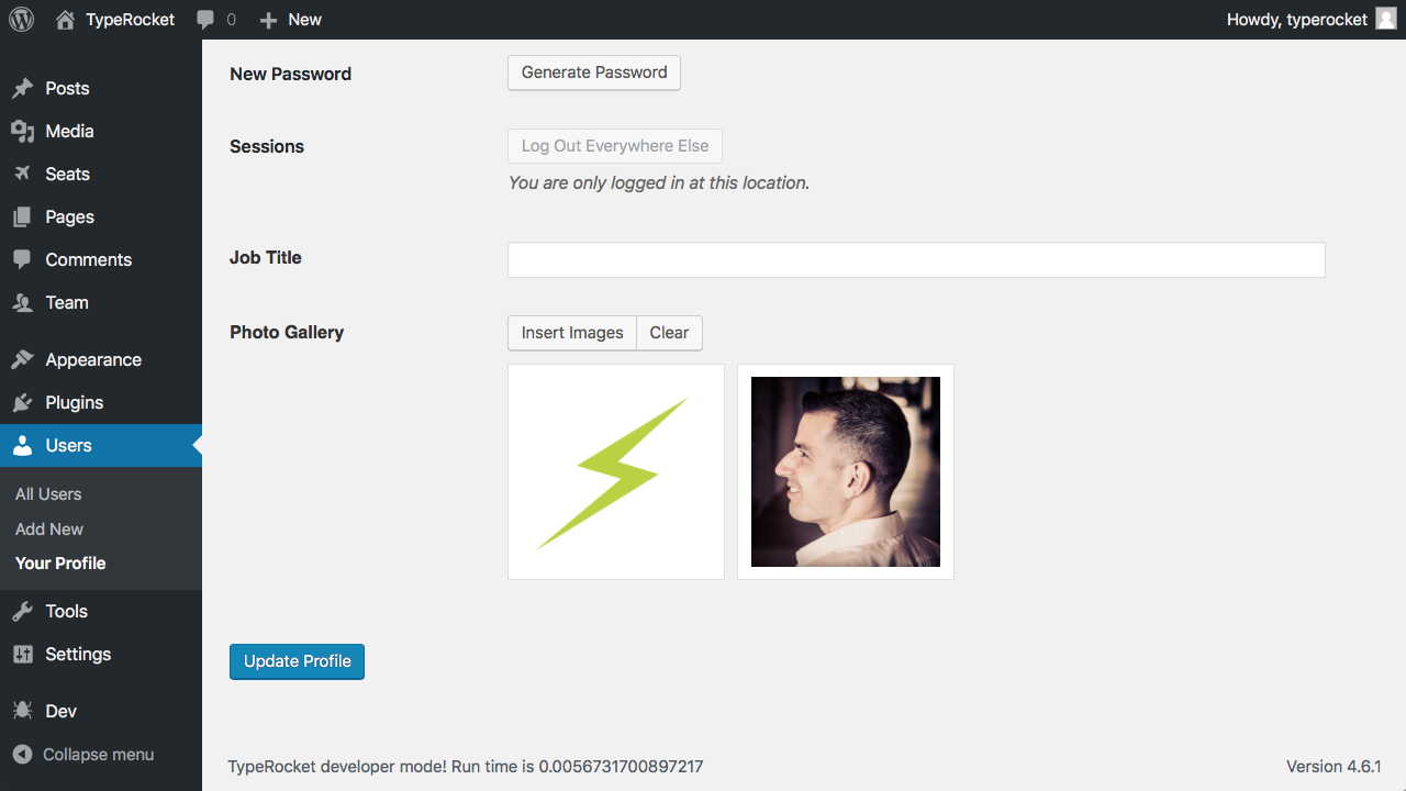 TypeRocket – The WordPress Framework Designed for Developers.